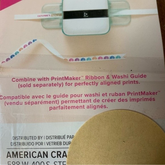 Office | Nwt We R Memory Keepers Print Maker Printable Ribbon 1mm04 In ...